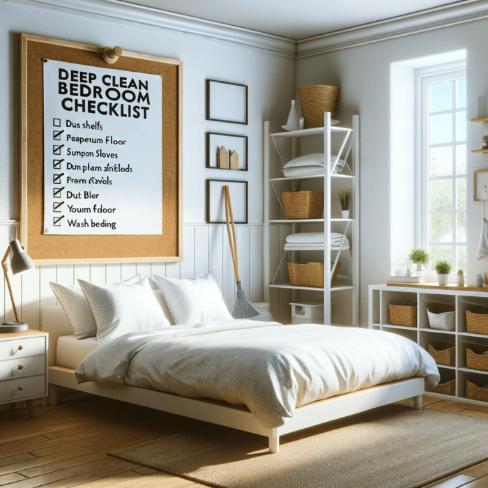 Ultimate Deep Clean Bedroom Checklist: Comprehensive Cleaning Guide